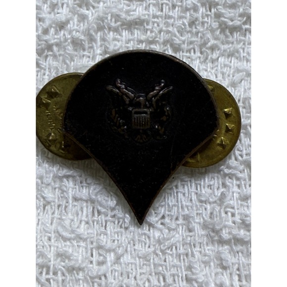 Accessories | Vintage Us Army Rank Insignia Lapel Pin Military ...